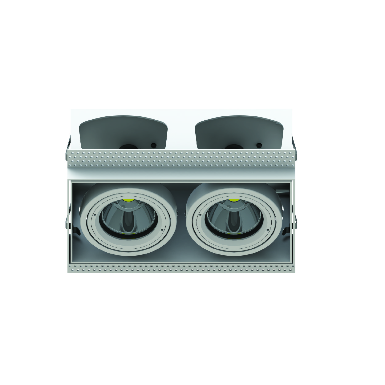 Multi Super Mini Trimless – Double Head – morelighting